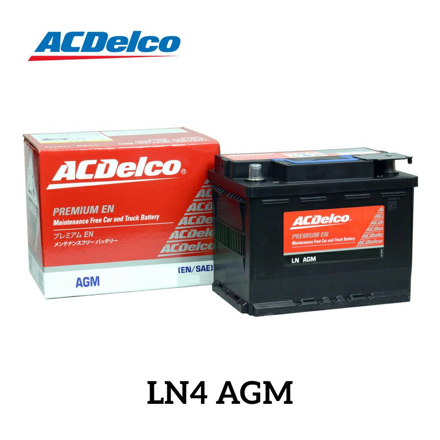 ACデルコ LN4AGM 欧州車用 AGMバッテリー メンテナンスフリー LN4 アイドリングストップ車対応 24ヶ月または2万キロ保証 補水 ...